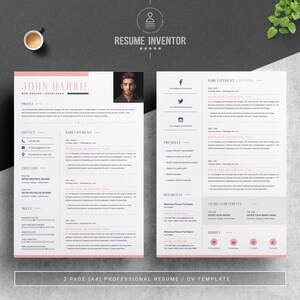Resume Template - Etsy