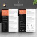 Clean and Modern Resume Template Word CV Template Cover Letter ...