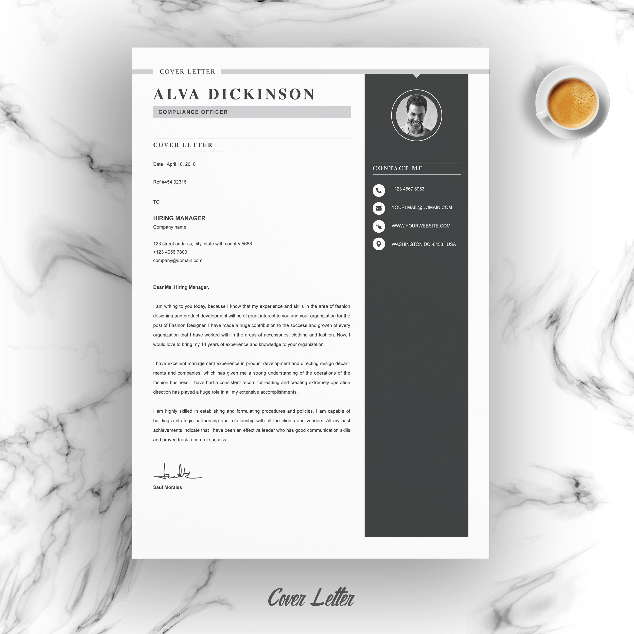 Resume Template - Etsy