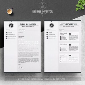 Resume Template - Etsy