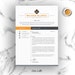 Clean CV / Resume Template With MS Word Cover Letter - Etsy