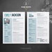 Modern Resume Template & Cover Letter for Microsoft Word 3 - Etsy