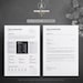 One Page Resume / CV Design Template Clean and Professional - Etsy