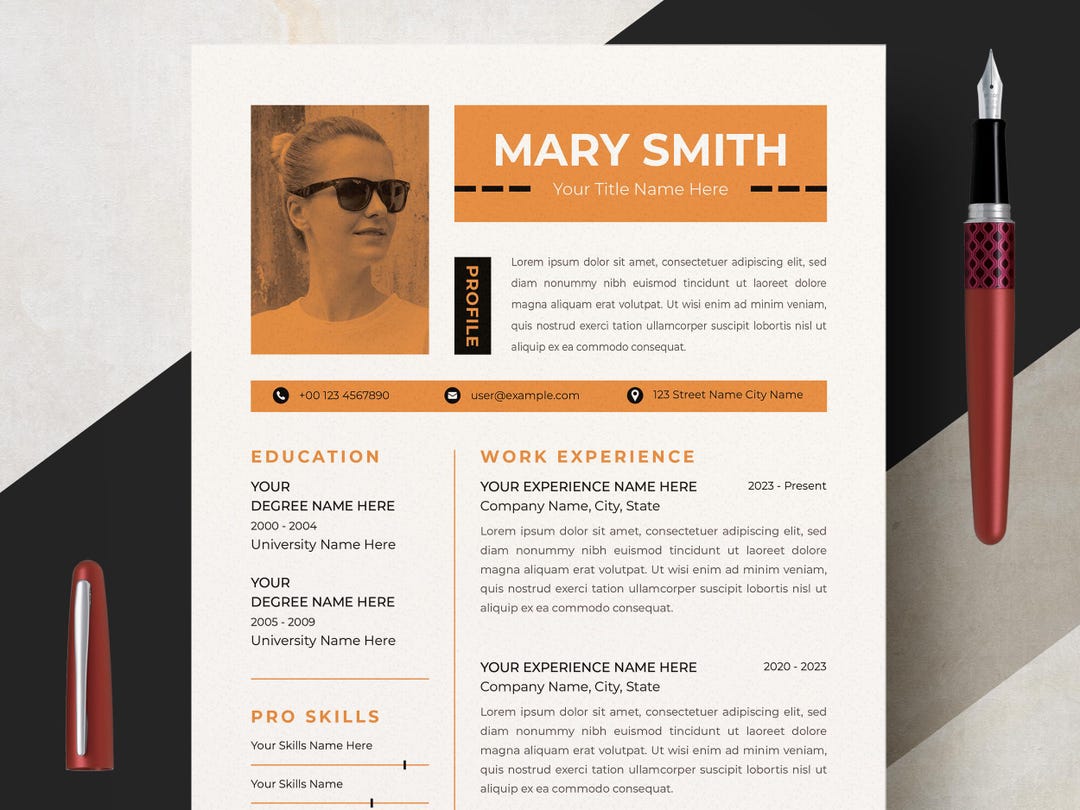 Executive-ready Resume Templates | Sophisticated Designs for High-level ...