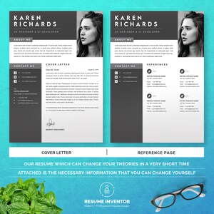 Modern Resume and CV Templates, Professional and Sleek Designs, Enhance ...
