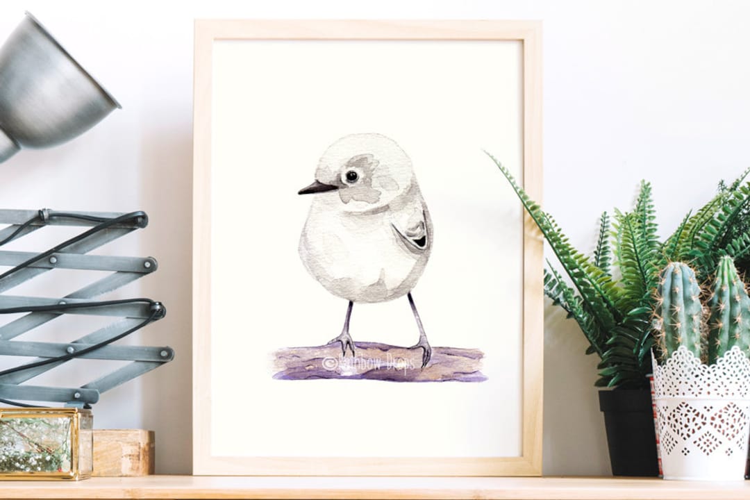 Bird Poster. Bird Print. Bird Watercolor. Bird Painting. Bird Decor ...