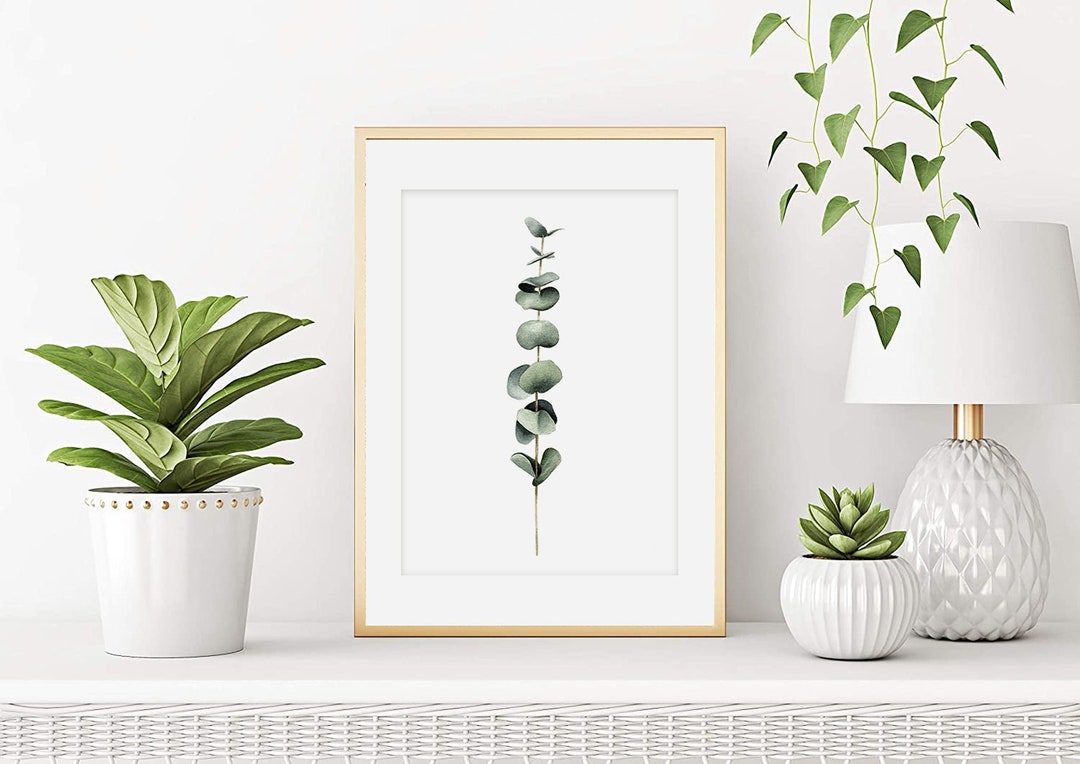 Eucalyptus Poster. Eucalyptus Print. Plant Watercolor. Plant Print ...