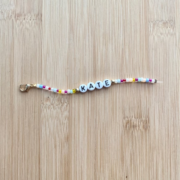 Seed Bead Keychain - Etsy