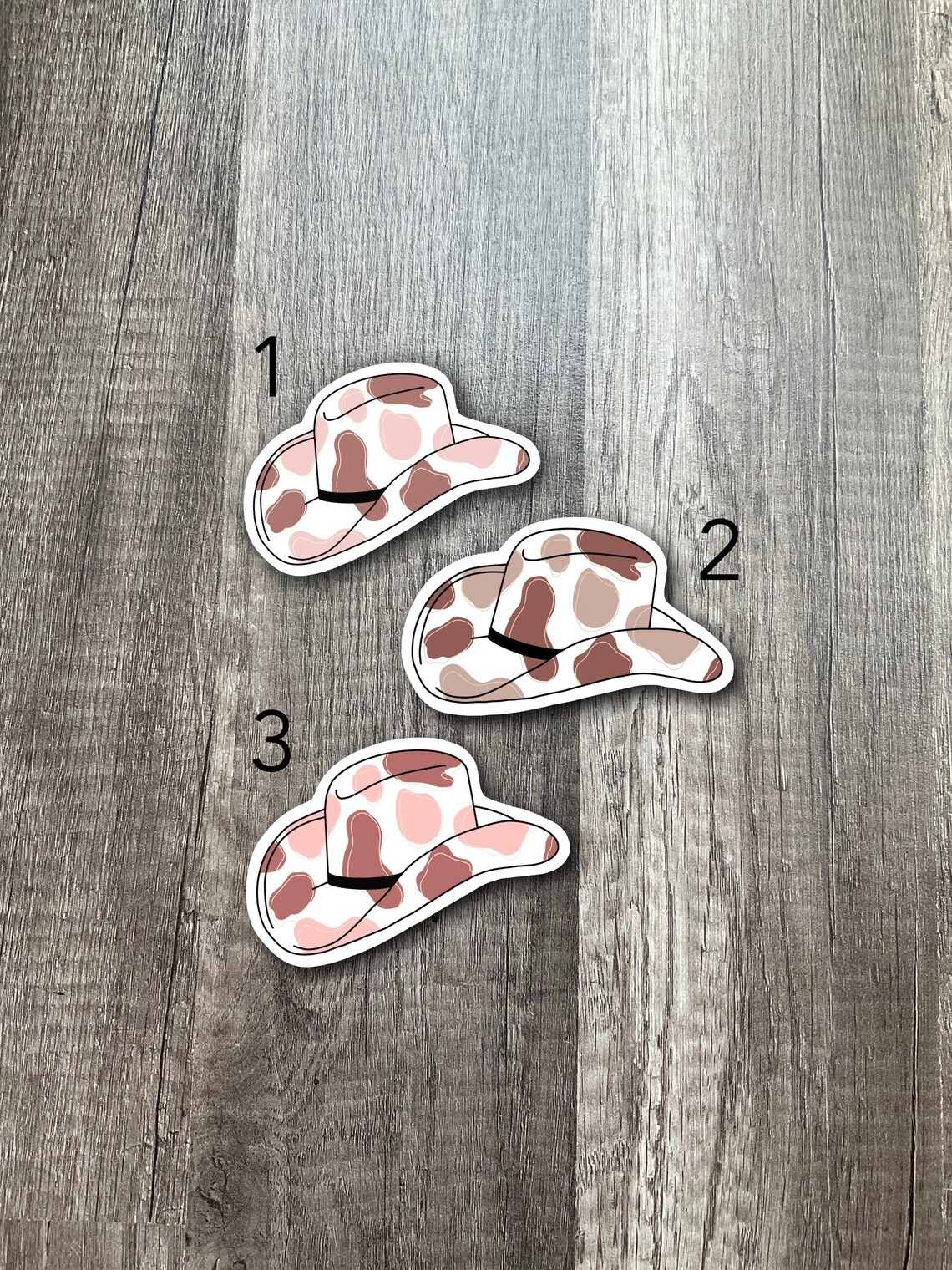 Cowgirl Hat Sticker Country Sticker Cowboy Hat - Etsy