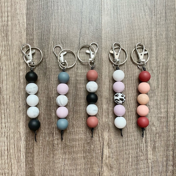 Beaded Keychains - Etsy