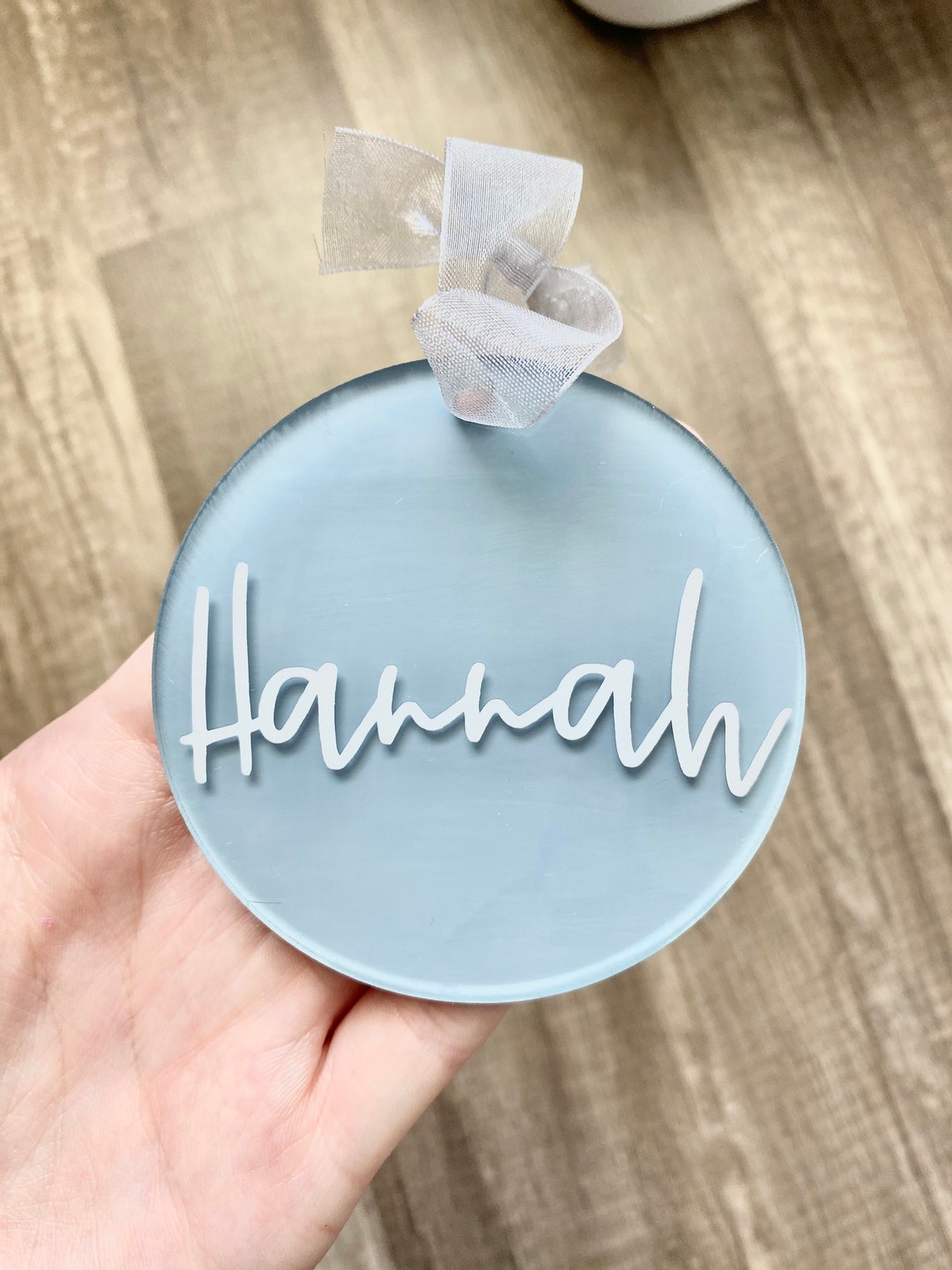 Painted Clear Acrylic Tags Gift Tags Place Settings - Etsy