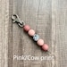 Silicone Bead Keychain, Beaded Keychain, Keychain - Etsy