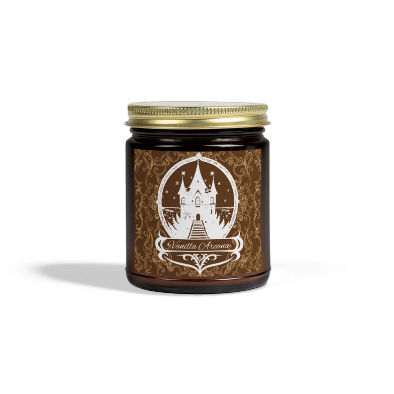 Vanilla Arcana Fantasy DND Themed Candle, Coconut Apricot Wax (9oz ...
