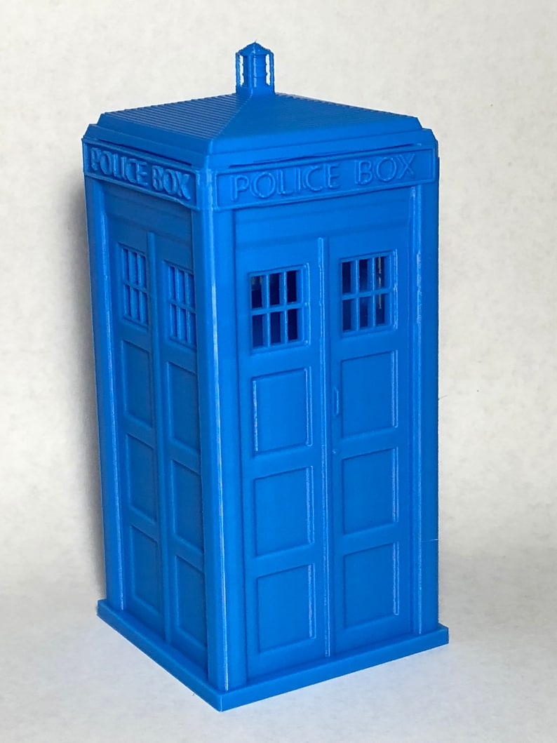 Doctor Who TARDIS 3D Printed - Etsy Denmark