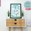 The Arabic Alphabet Homeschool Wall Art, Education, Classroom, Child ...