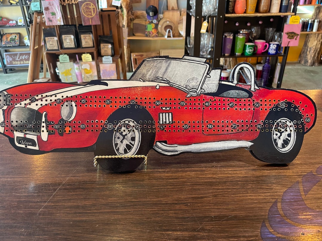 Custom Car Cribbage Cribboard - Etsy