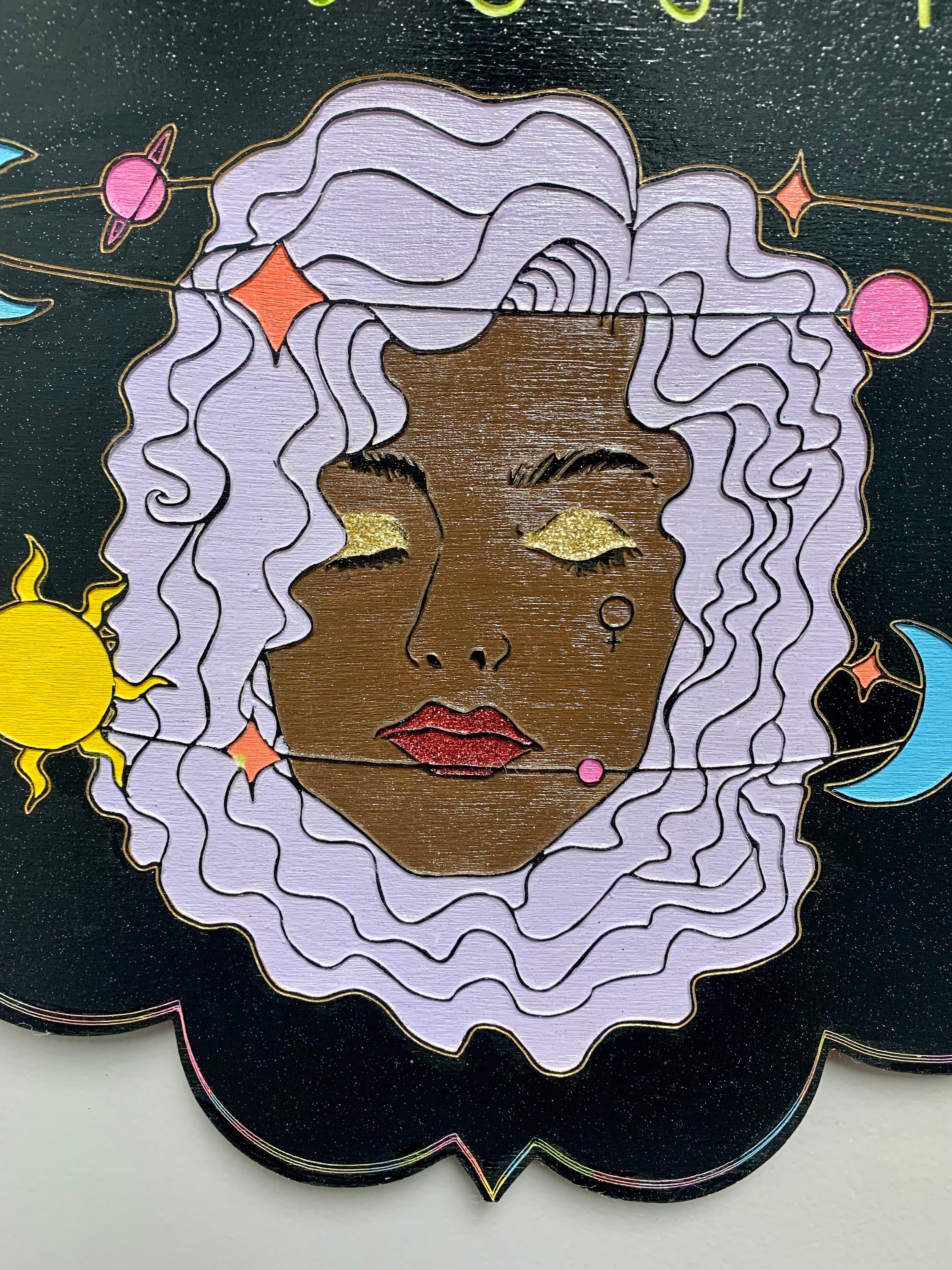 Darling You Are Magic Glittered Home Decor/sign. Woman - Etsy