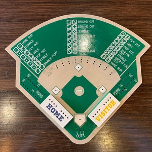 Baseball Dice Game. Customizable, Custom, Game Night, Fathers Day ...