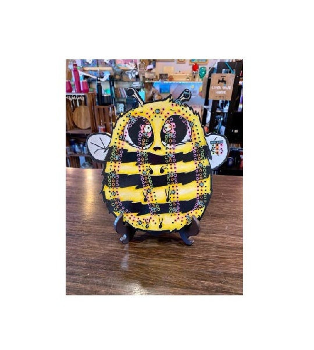 Beatrice Bumble Bee Cribbage Board, Cribboard, Board Game. Crib, Custom ...