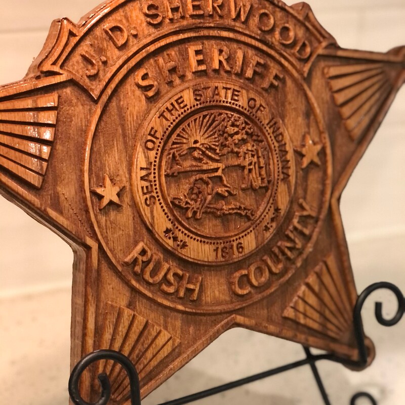 Custom Sheriff Badge - Etsy