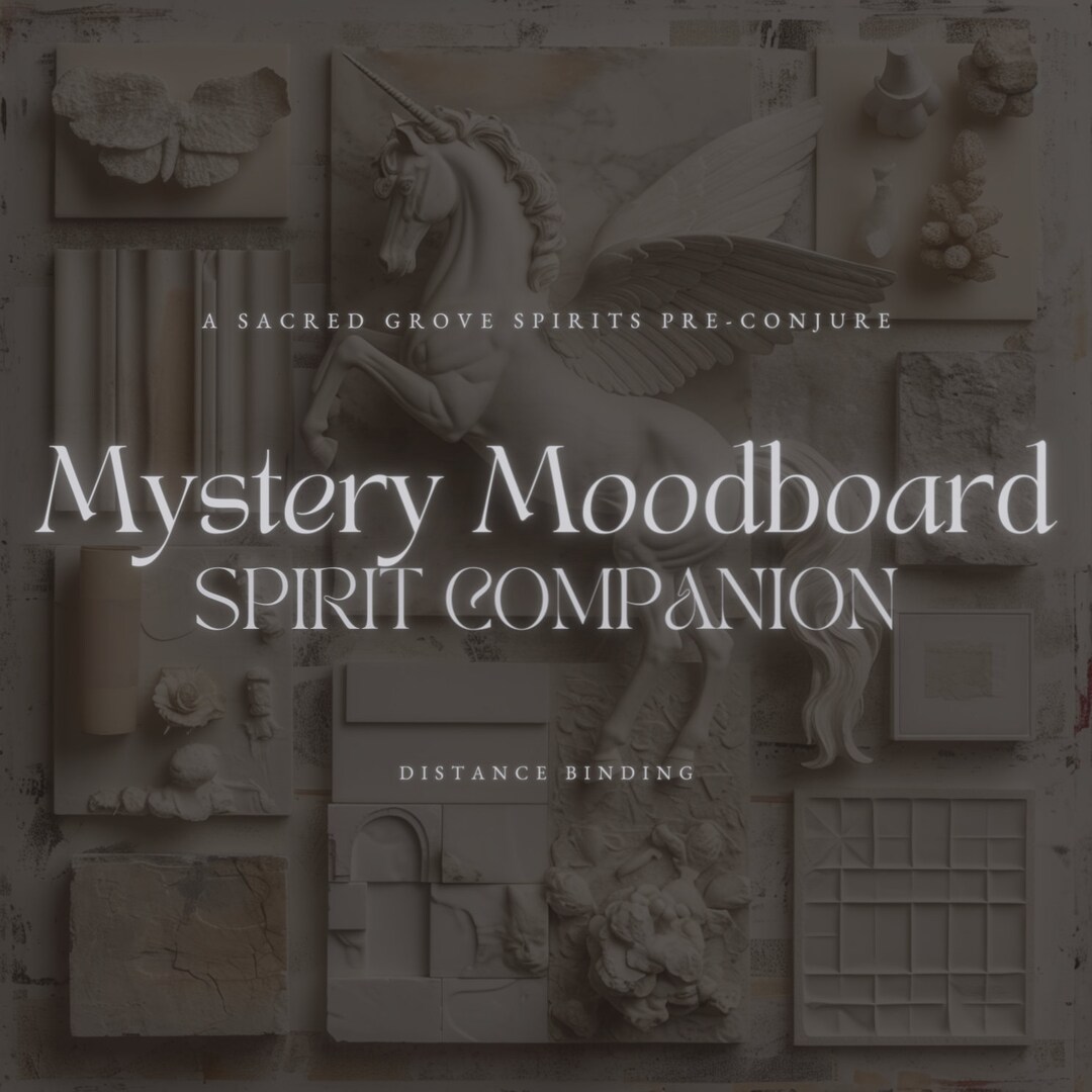 Female Mystery Moodboard Match Spirit Companion Distance Binding ...