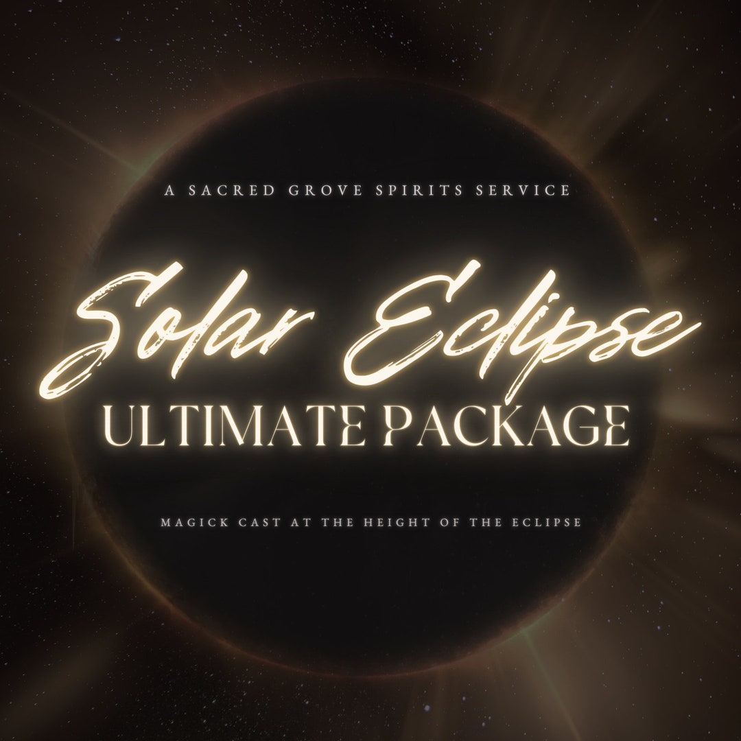 POWERFUL Solar Eclipse High Ranking Spirit Binding PLUS Solar - Etsy