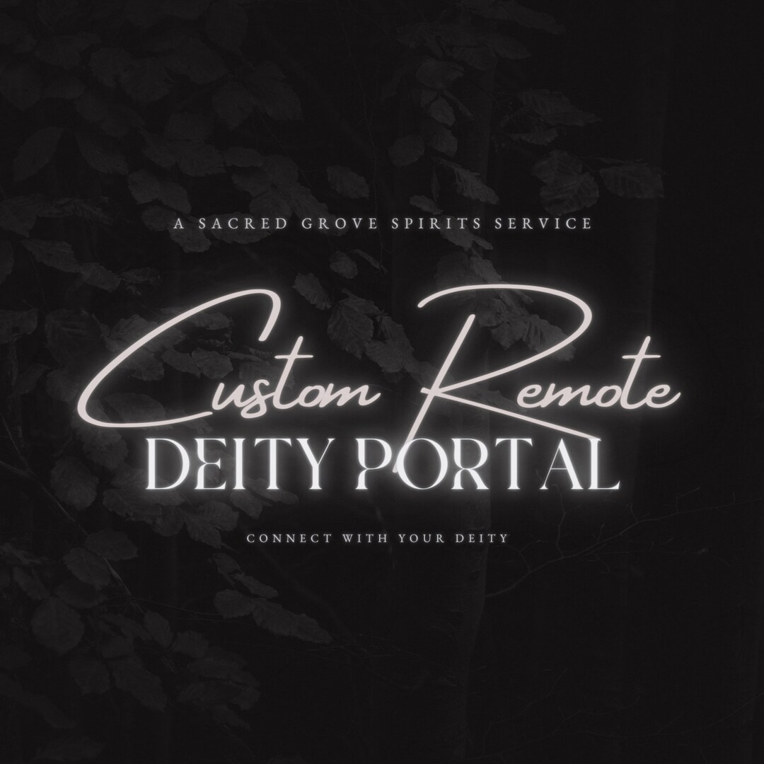 Custom Direct Deity Portal Create A Direct Connection to A Deity ...