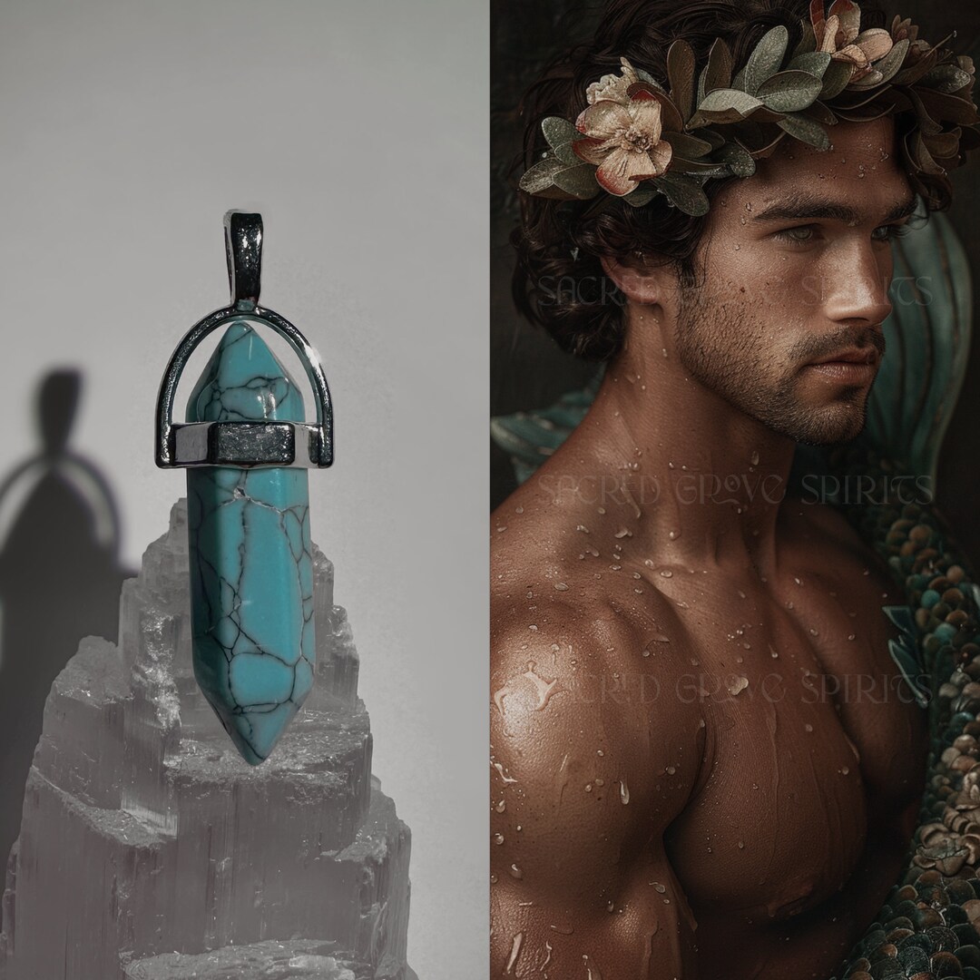 Merman Spirit Companion Physical Vessel, Spirit Keeping, Spirit ...