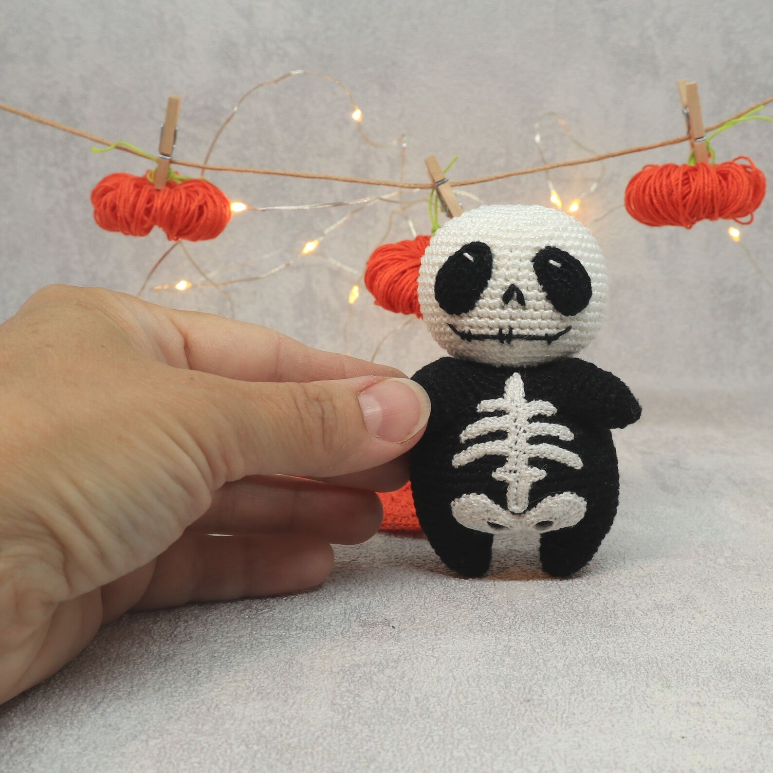 Skeleton Crochet Pattern Crochet Halloween Pattern Amigurumi | Etsy