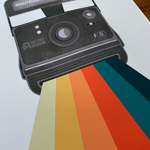 Vintage Camera Poster Print Retro - Camera Art - Etsy UK