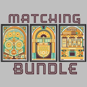 Retro Machine Bundle Pinball - Slot - Jukebox - Etsy UK