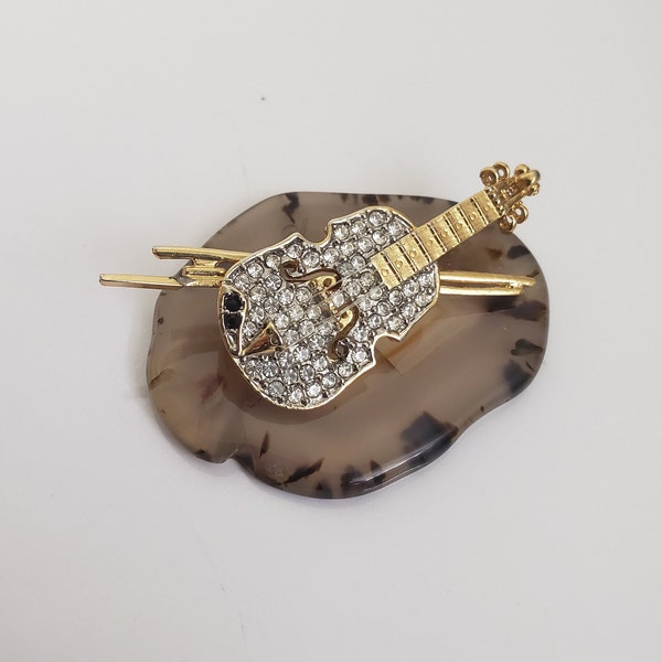 Cello Brooch - Etsy