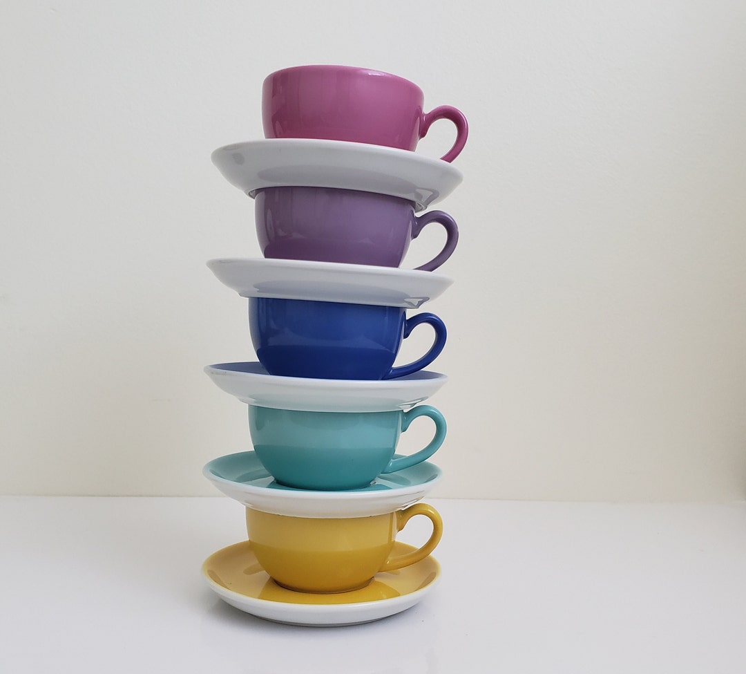 Vintage Dibbern Collection Demitasse or Espresso Cups and Saucers by ...