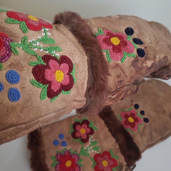 Beaded Gloves - Etsy