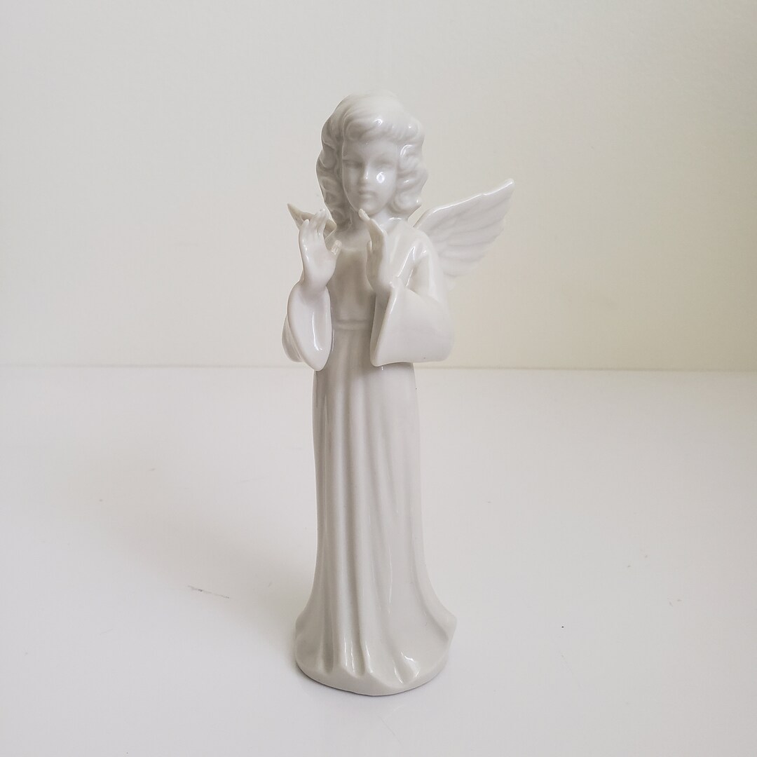 Dresden Porcelain Angel Figurine Vintage angels - Etsy
