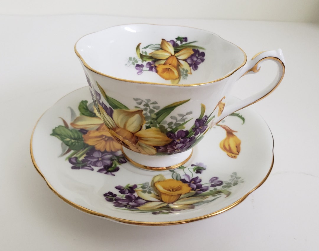 Vintage Royal Standard Tea Cup and Saucer Set Woodland Wonders (1) - Etsy