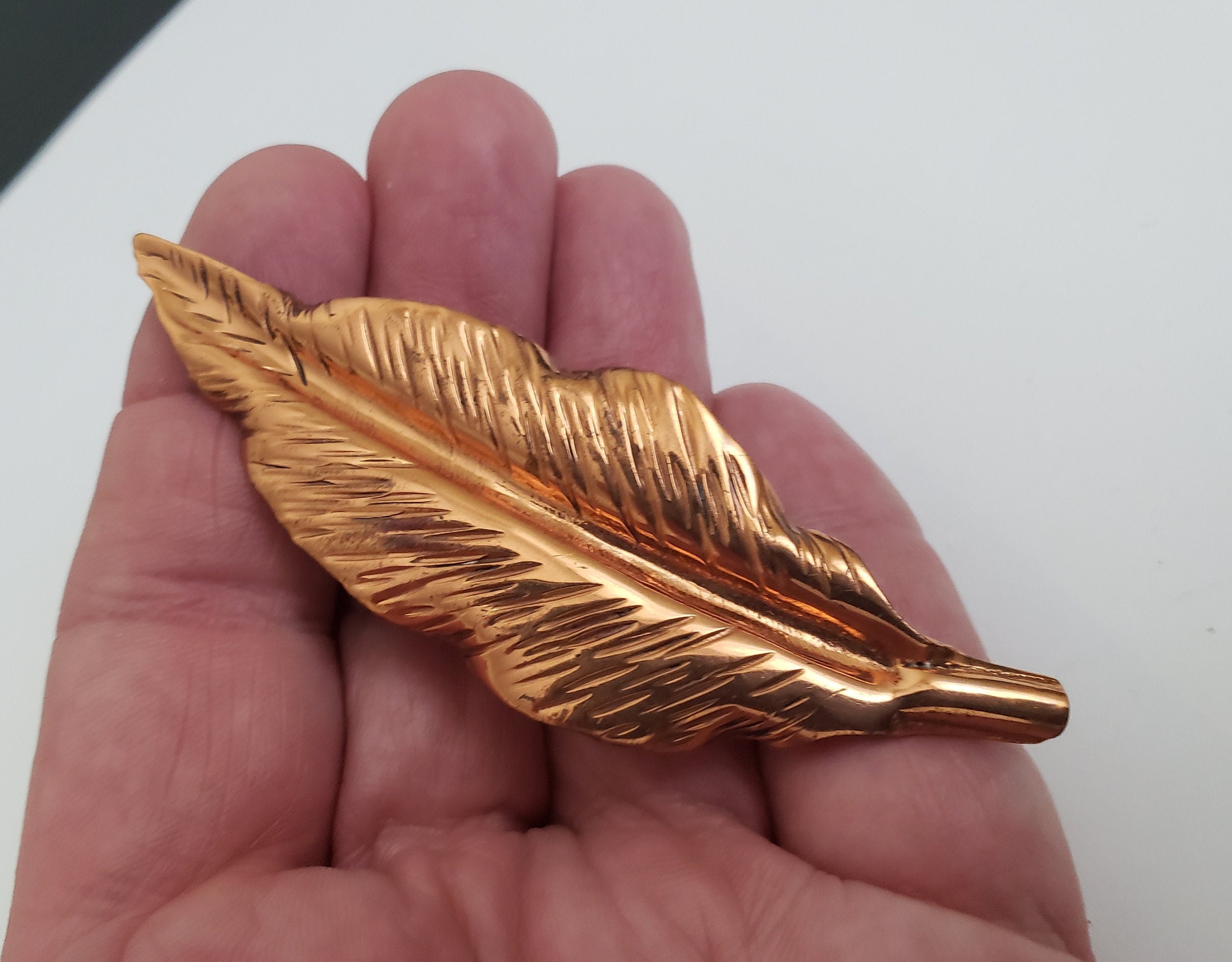 Vintage Rhodesian royal Sable Copperware Brooch - Etsy