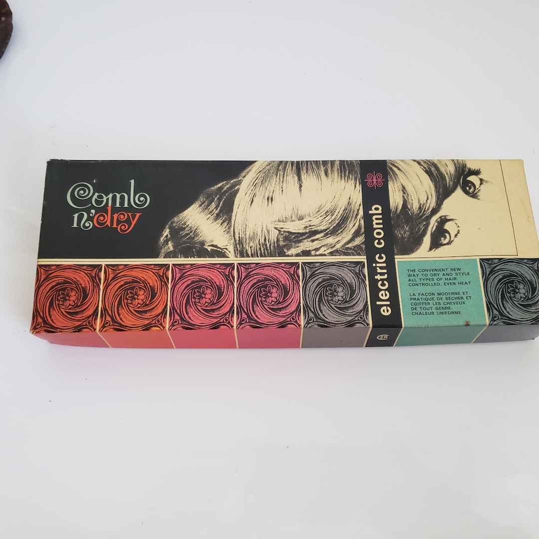 Vintage 1960s Fuller Brush Electric Comb - Retro Hair Styling Tool - Etsy