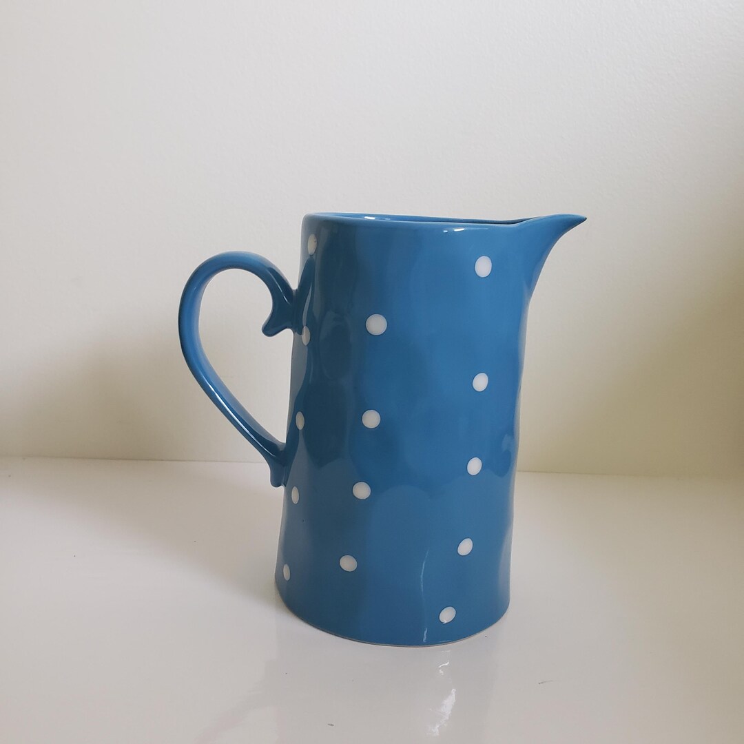 Vintage Maxwell and Williams Sky Blue Sprinkle Jug or Pitcher, 1.7 L ...