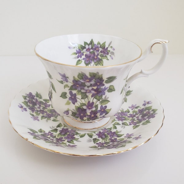 Purple Teacup - Etsy
