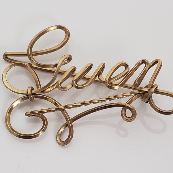 Personalized Brooch - Etsy
