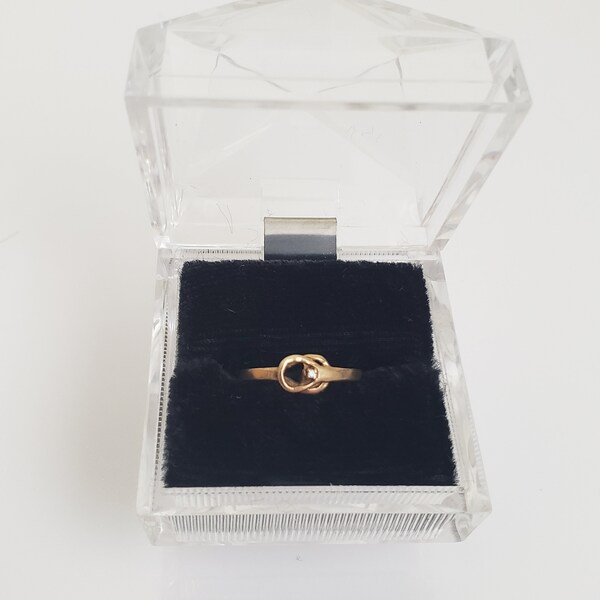 Diamond Chip Ring - Etsy