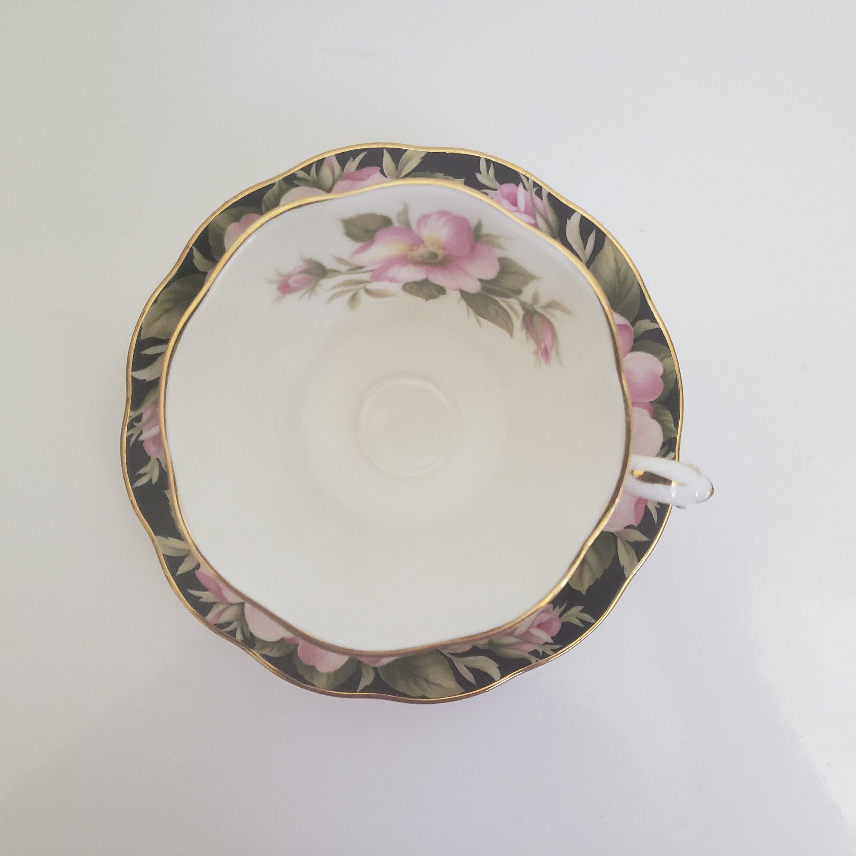 Royal Albert Provincial Flower Series Teacup and Saucer Set, Alberta ...
