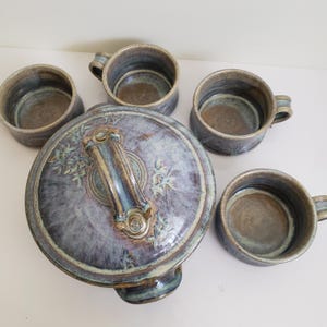 Steve Jorgenson Stoneware Soup Tureen Set: Canadian Studio Pottery ...