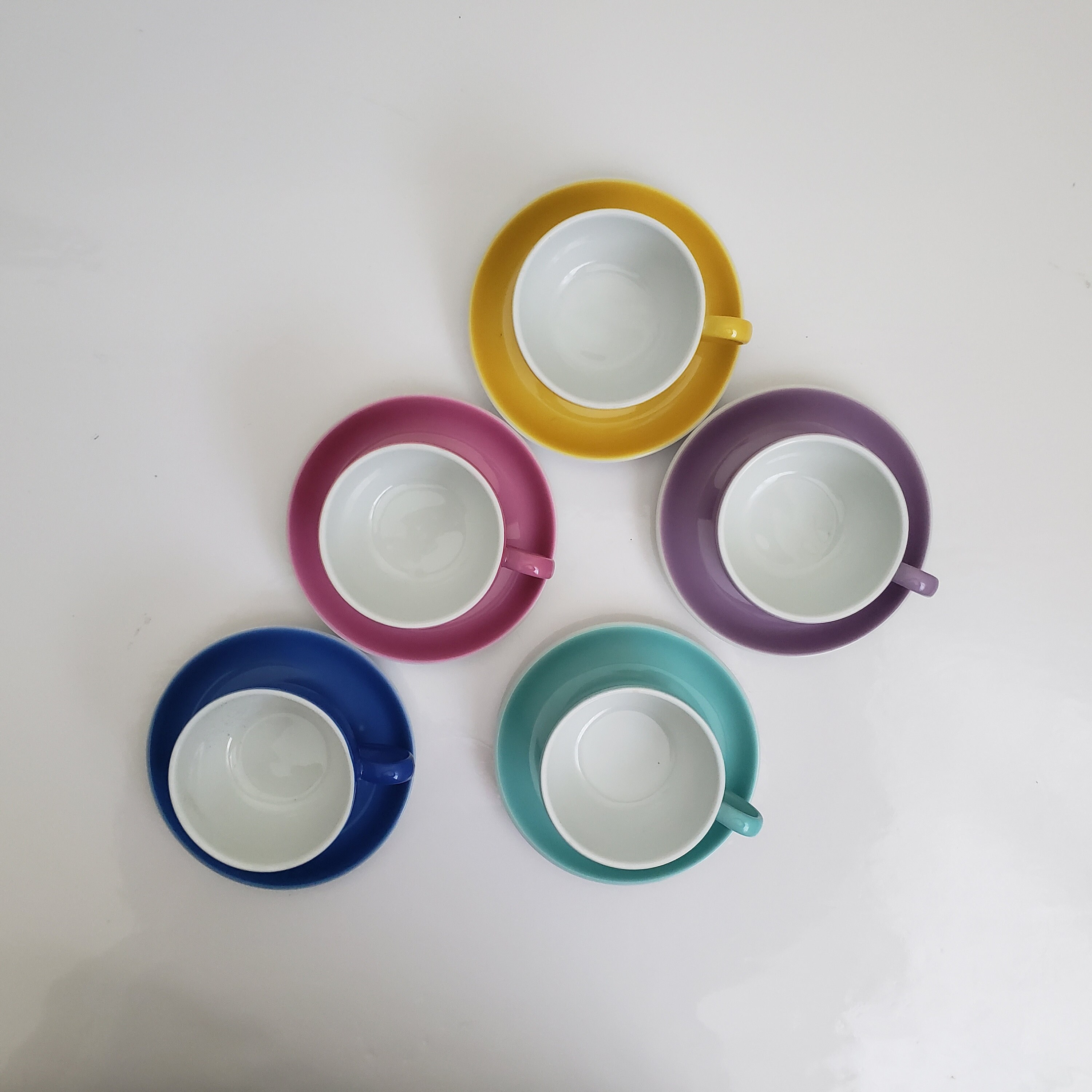 Vintage Dibbern Collection Demitasse or Espresso Cups and Saucers by ...