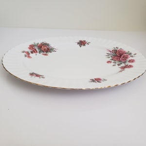Royal Albert Centennial Rose Oval Serving Platter or Plate, Oval China ...