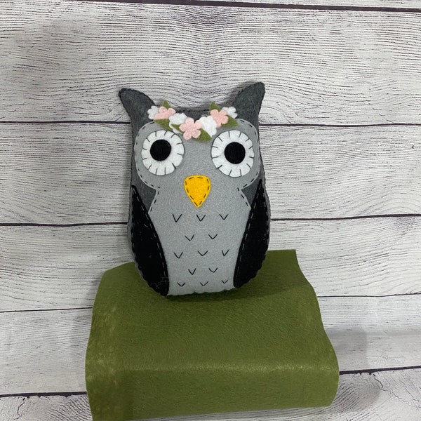 Stuffed Owl - Etsy