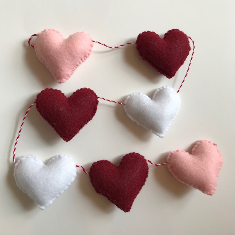 Heart Garland - Etsy