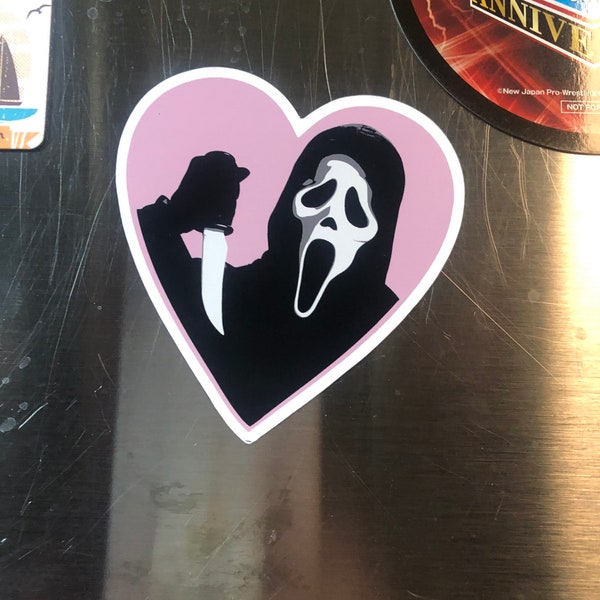 Ghostface Heart - Etsy