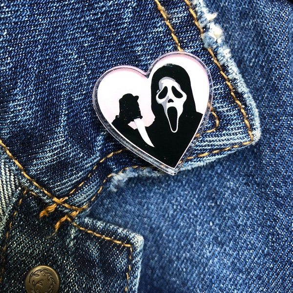 Ghostface Heart - Etsy